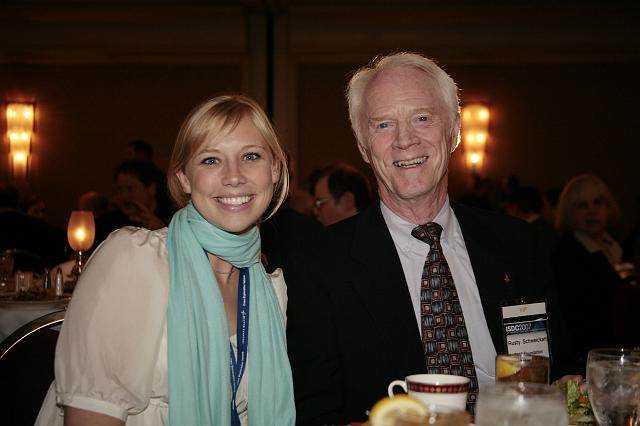 2007 isdc cassie kloberdanz and apollo astronaut rusty schweickart – NSS