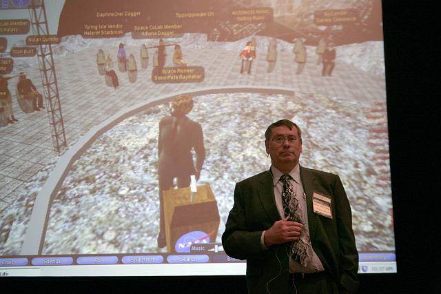 2007 isdc simon worden speaks from second life – NSS