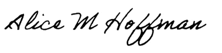 alice hoffman signature – NSS