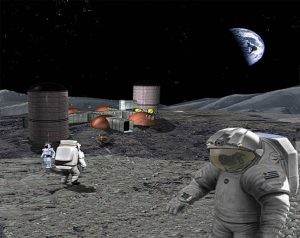 Lunar Base Design Lab Space Art – NSS